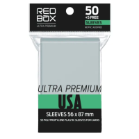 Sleeves RedBox: Ultra Premium: USA 56x87mm